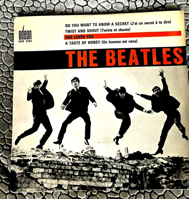 THE BEATLES EP 'She Loves You' Odeon Soe 3714 France $31.16 - PicClick CA