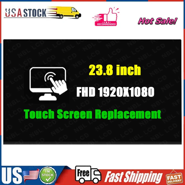 23.8& FOR DELL inspiron 5475 5477 AIO LCD Display Touch Screen ...