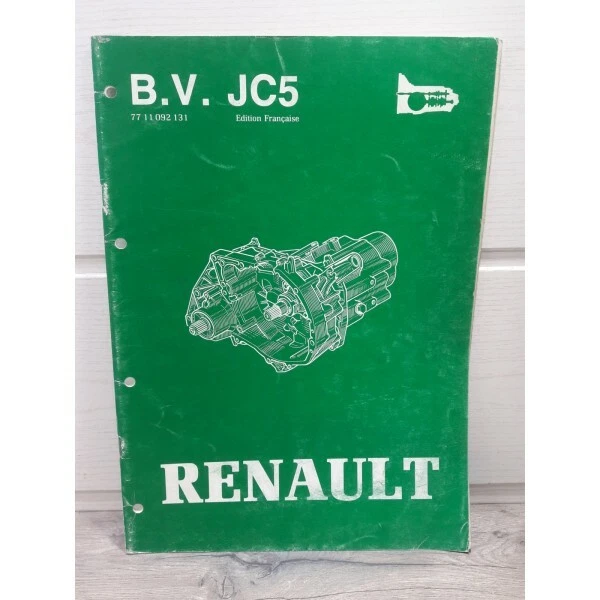 RENAULT R19 TURBO Diesel - Boite vitesse JC5 - Manuel reparation ...