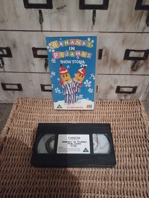 BANANAS IN PYJAMAS - Snow Storm - PAL VHS Video Tape. VGC. Free ...