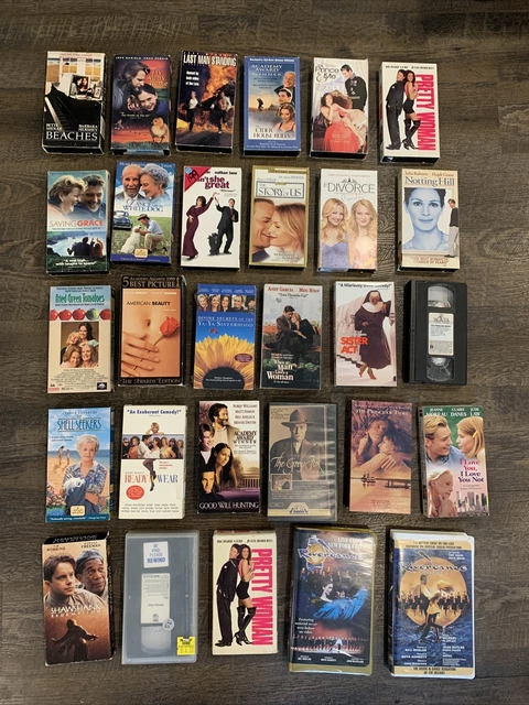 VHS LOT DRAMA Romance Movies Pretty Woman Beaches Fried Green Tomatoes Norma Rae EUR 9,20 ...