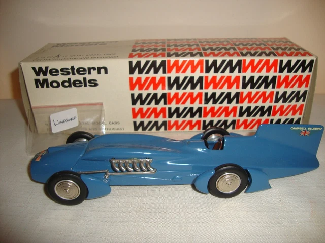 WESTERN MODELS WMS 9 1933 CAMPBELL ROLLS ROYCE BLUEBIRD - VN MINT in ...