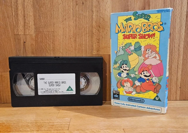 THE SUPER MARIO Bros Super Show VHS - DIC / NINTENDO / TEMPO Video ...