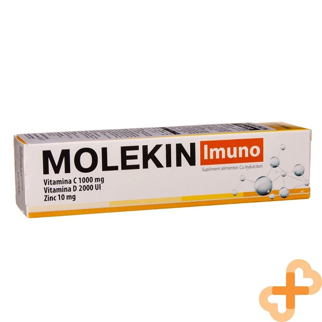 MOLEKIN IMUNO 20 Comprimés Effervescents Solubles Soutien Du Système Immunitaire EUR 19,25 ...