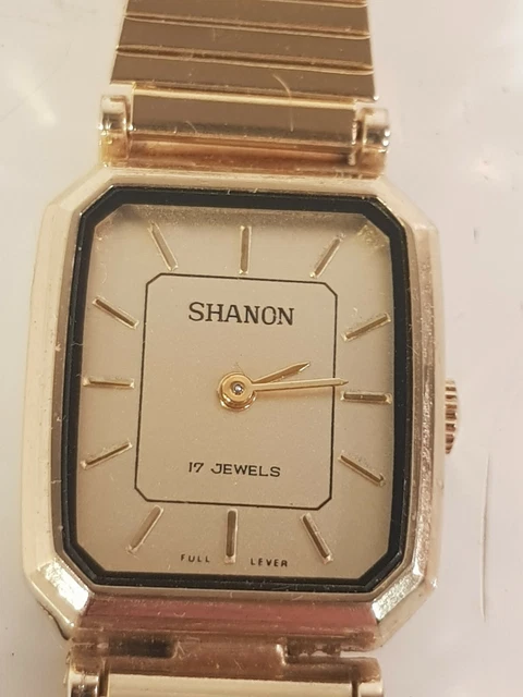 VINTAGE WATCH SHANON, 17 Jewels - Full Lever, Ladies Watch. £11.99 ...