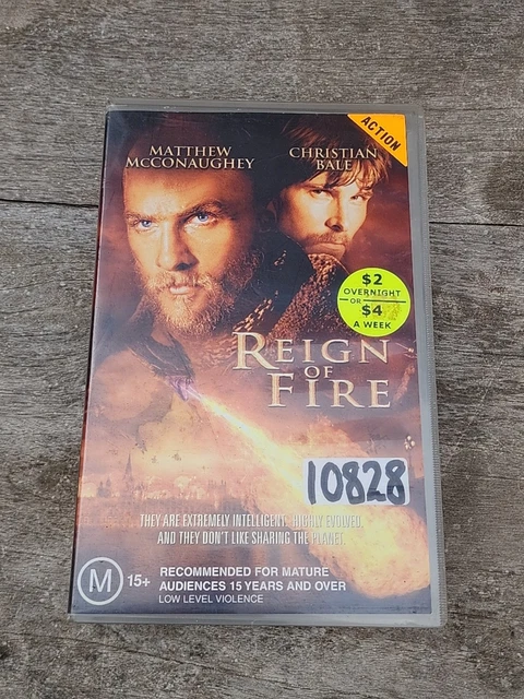 REIGN OF FIRE Movie VHS Video Tape £4.85 - PicClick UK
