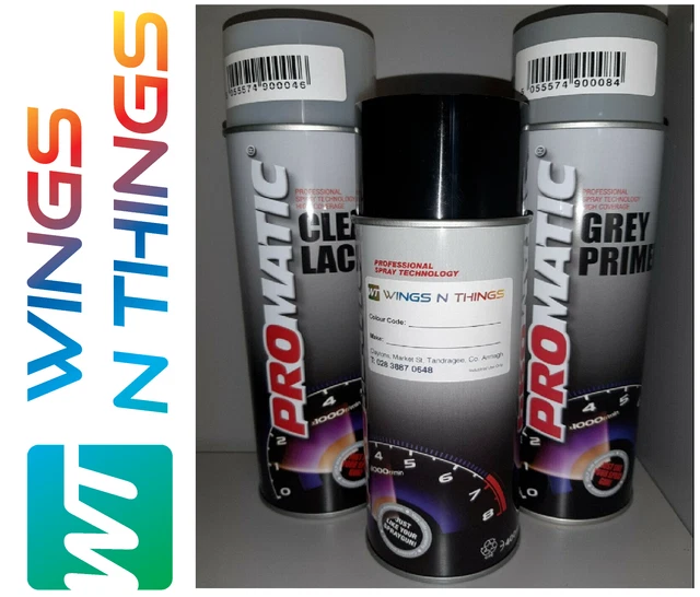 AEROSOL SPRAY PAINT 400ML PRIMER LACQUER FOR DAIHATSU BRITISH RACING ...