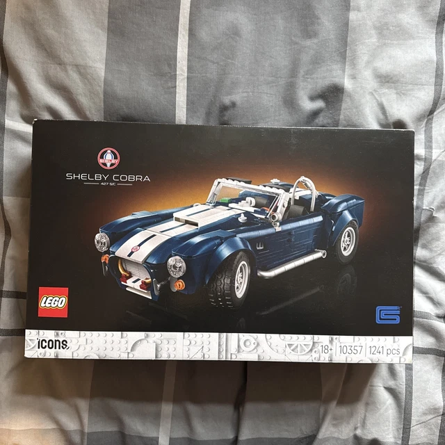 LEGO ICONS 10357 Shelby Cobra 427 S/C Car Set - Brand New £135.89 ...