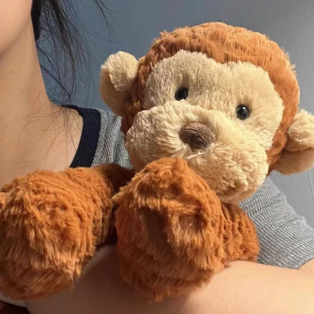 JELLYCAT AMUSEABLES MEDIUM Fuddlewuddle Monkey 23cm Rare Cuddle Toy w ...
