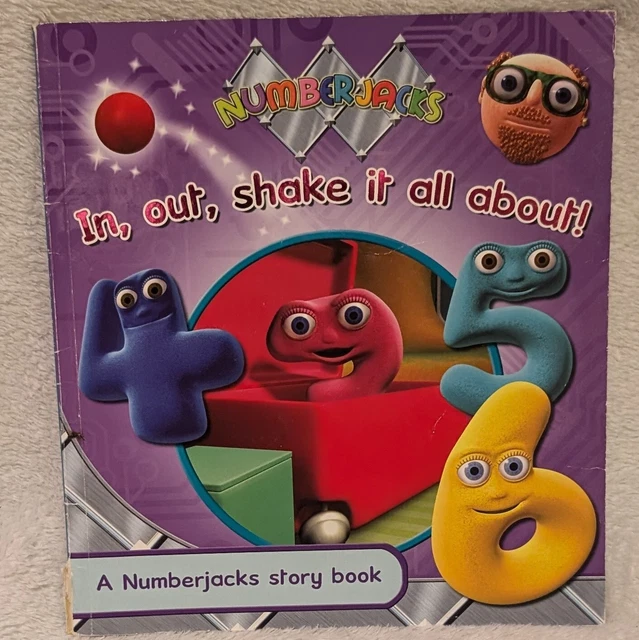 NUMBERJACKS CHILDREN'S PAPERBACK Story Book - In, out, shake it all ...