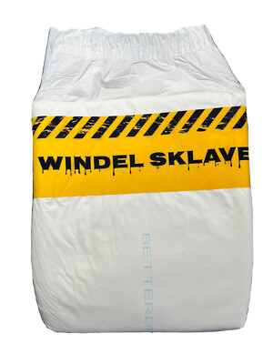 ERWACHSENEN WINDEL MIT Folie Gr. M /Fetisch/Slave/BDSM/Sklave/Erotik ...
