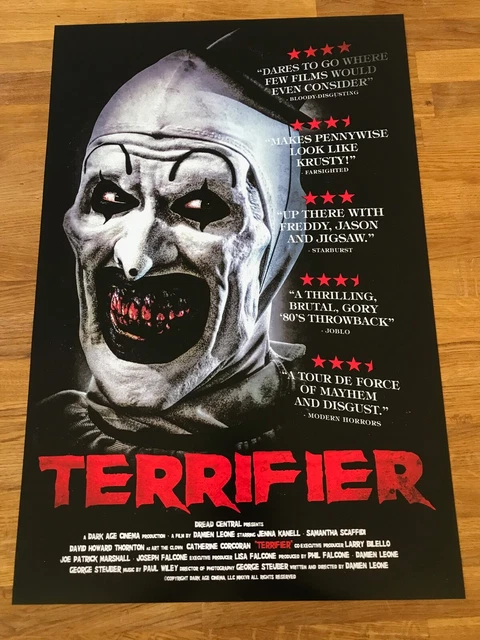 POSTER TERRIFIER 420MM x 594mm (Size A2) £4.99 - PicClick UK