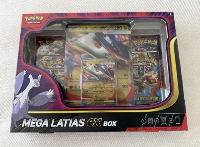 POKEMON TCG MEGA Evolutions Mega Latios EX Box Factory Sealed New $55. ...