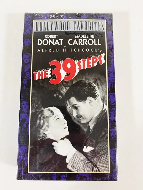 THE 39 STEPS (1935) - New Alfred Hitchcock VHS Video (BRAND NEW SEALED ...