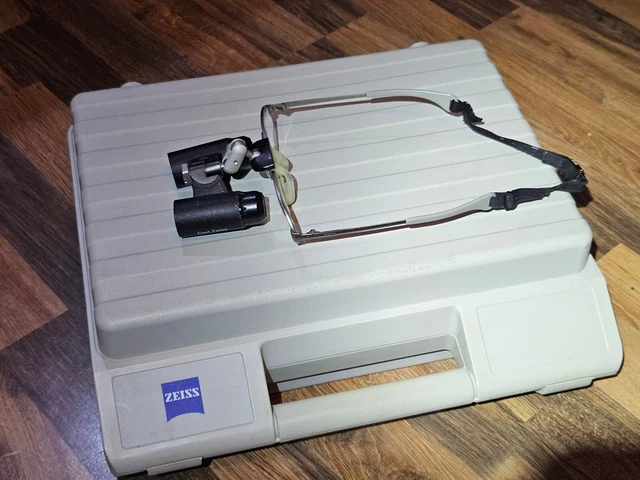 ZEISS LUPENBRILLE EYEMAG® KS 4.5x350 + Zeiss Systemträger STMS Titan ...