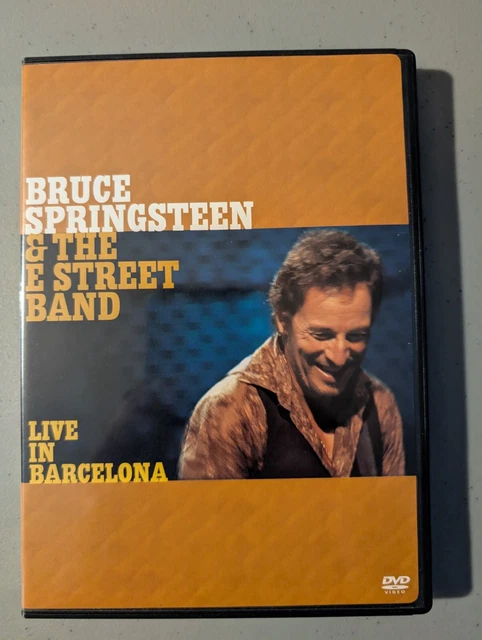 BRUCE SPRINGSTEEN & The E Street Band Live In Barcelona (DVD 2003) $5. ...