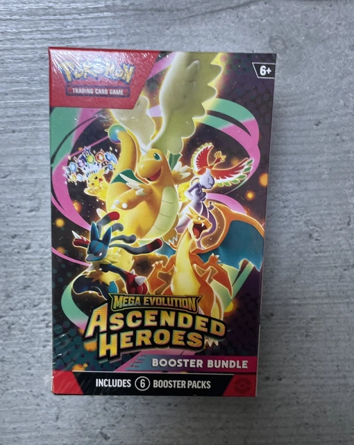 POKÉMON TCG ASCENDED Heroes Booster Bundle - Brand New & Sealed £62.89 ...