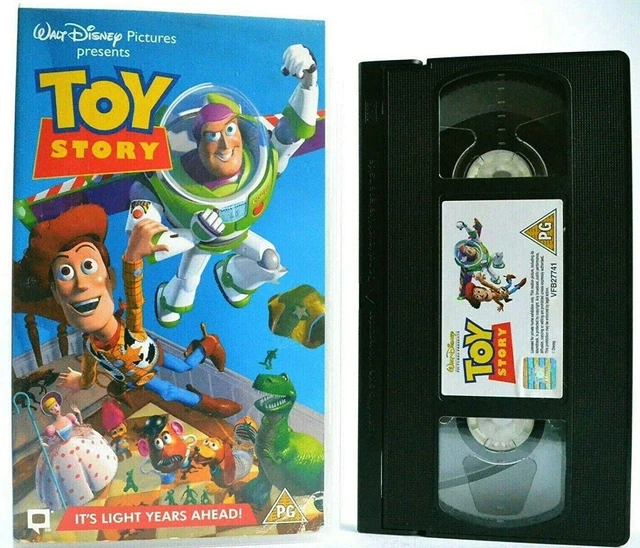 WALT DISNEY TOY STORY Original 1995 Film Buzz Lightyear, Woody PG Kids ...