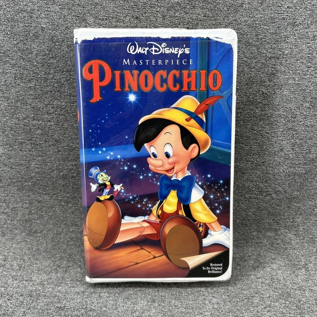 PINOCCHIO (VHS, 1993), Walt Disney’s Masterpiece. VHS Tape. EUR 5,71 ...