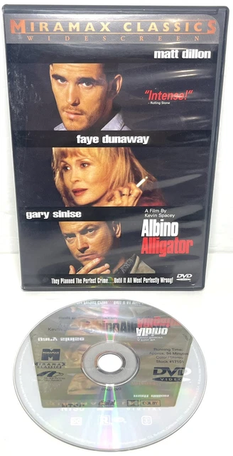 ALBINO ALLIGATOR (DVD, Widescreen, Faye Dunaway, Matt Dillon, Gary ...