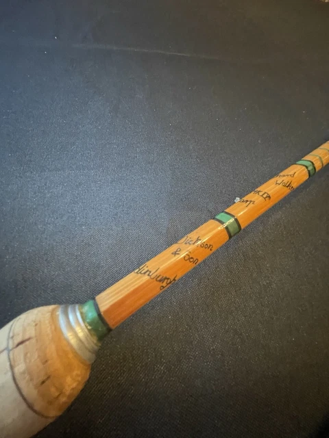 RARE VINTAGE J Dickson, Richard Walker MK1V Split Cane Carp Rod 10' £82 ...