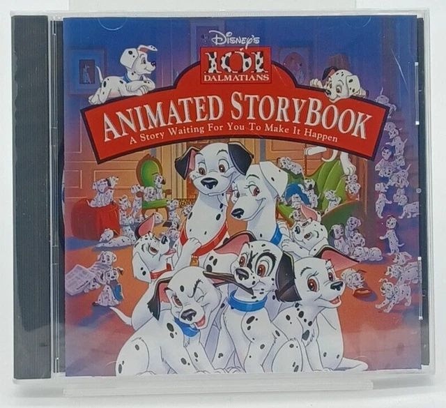 DISNEY'S 101 DALMATIANS Animated StoryBook (Windows PC/Mac, 2002) (New ...