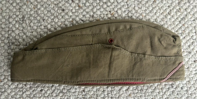 WW2 GERMAN ARMY DAK Afrika Side Cap Size 58 cm Made in Germany Panzer £ ...