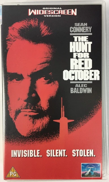 THE HUNT FOR Red October (1990) Original Widescreen Version VHS PAL 90s ...
