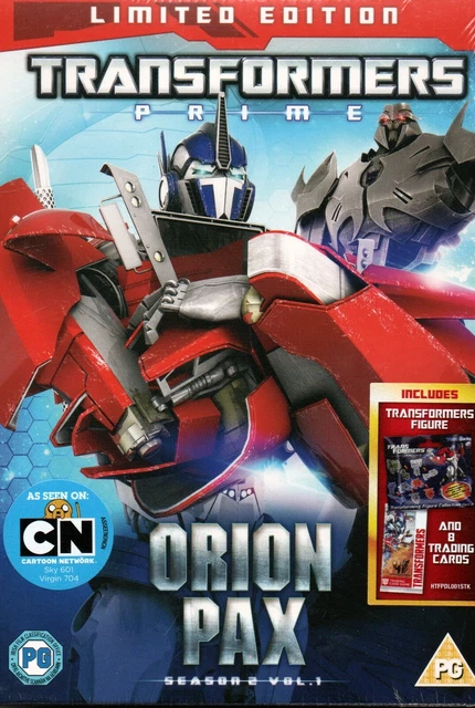 TRANSFORMERS PRIME: ORION PAX: Season 2, Volume 1 - DVD Boxset *NEW ...