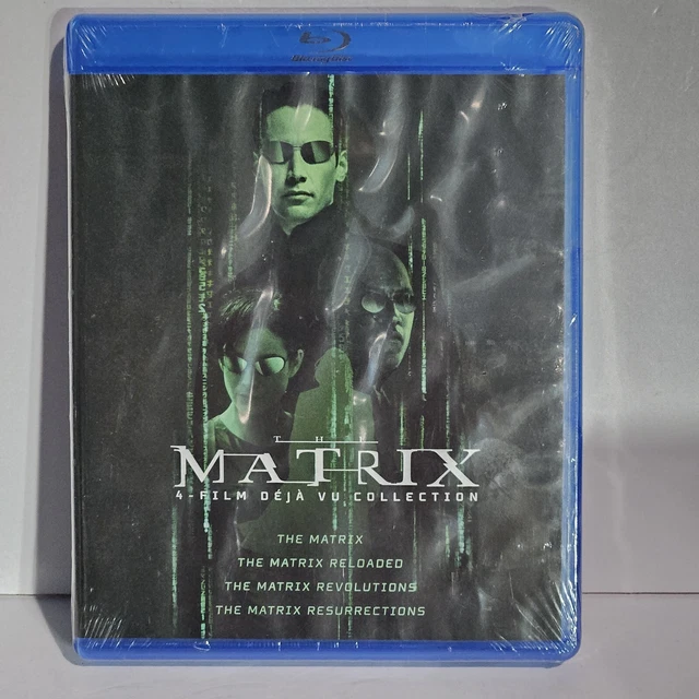 MATRIX THE 4-FILM Déjà Vu Collection Blu-ray $9.95 - PicClick