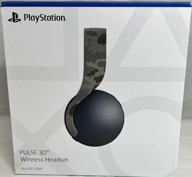 Sony Playstation Pulse 3d Wireless Headset Ps4 Ps5 1000030605 Gray