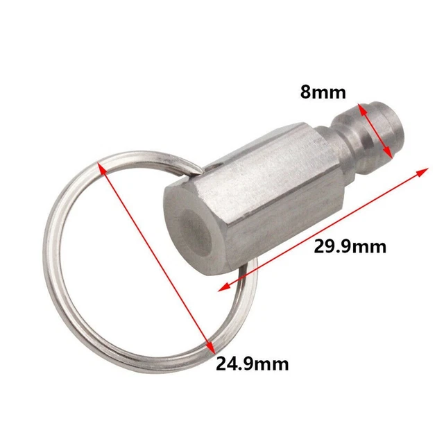 PCP CONNECTION ADAPTER PCP Air Rifle Filling Probe Standard Size 1/8 ...