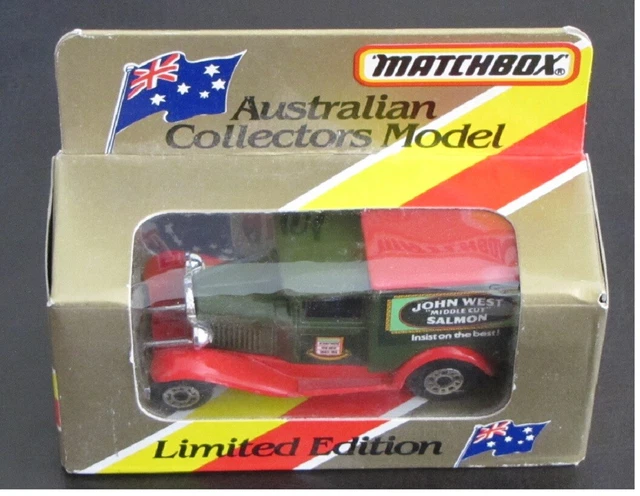 MATCHBOX AUSTRALIAN MODELS Of YesterYear MB38 Ford Model A - John West ...
