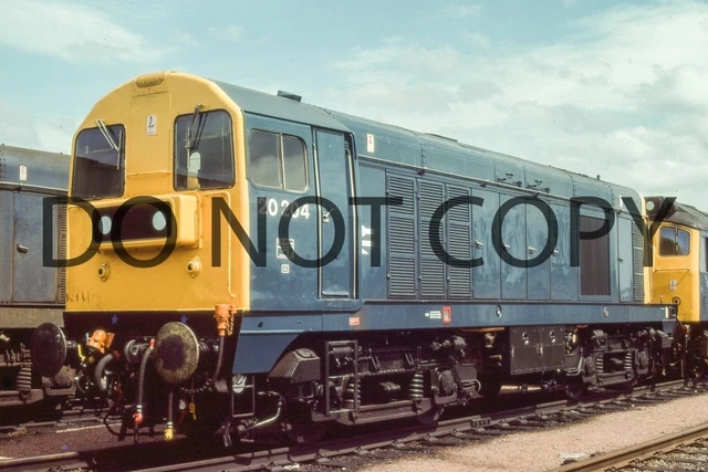 UK DIESEL TRAIN Railway Photograph Of Class 20 20204 Loco. (Rm20-364) £ ...