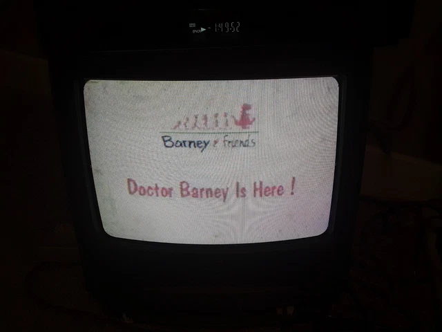 BLANK VHS TAPE Barney & Friends 5 PBS EPISODES & THOMAS HALLOWEEN SCARE ...