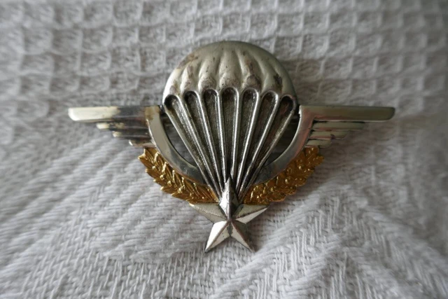NUMBERED PARATROOPER PATENT Badge Foreign Legion 2° REP Registered Year ...
