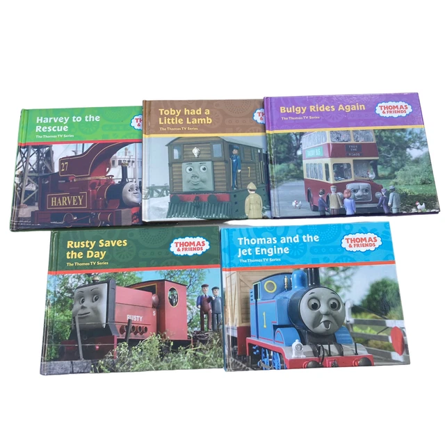 THOMAS & FRIENDS Books Set Of 5 Thomas The Tank Engine TV Series B4 £7. ...