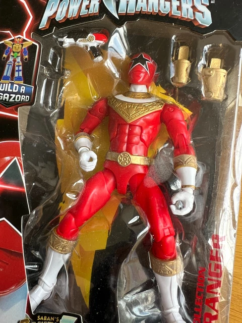 POWER RANGERS MIGHTY Morphin Zeo Red ranger legacy Bandai + & weapon ...
