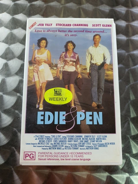 EDIE & PEN - Jennifer Tilly - VHS Movie - Video Tape - Big Box Ex ...