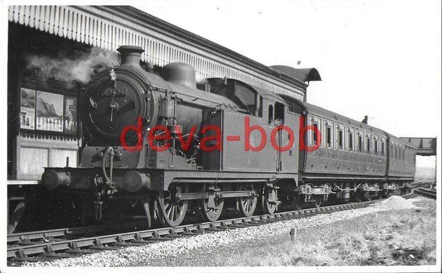 RAILWAY PHOTO LNER N7 69694 South Lynn 1958 Great Eastern 0-6-2T Loco ...