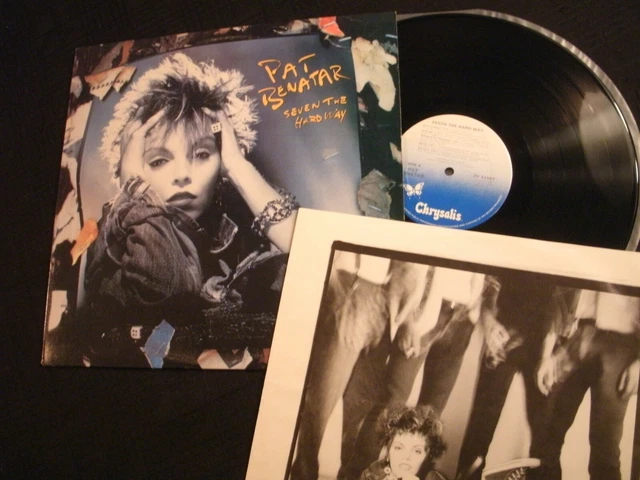 PAT BENATAR - Seven The Hard Way - 1985 Vinyl 12'' Lp/ Shrink VG+/ 80's ...