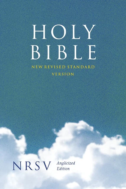 HOLY BIBLE: NEW Revised Standard Version (NRSV) Anglicised Paperback ...