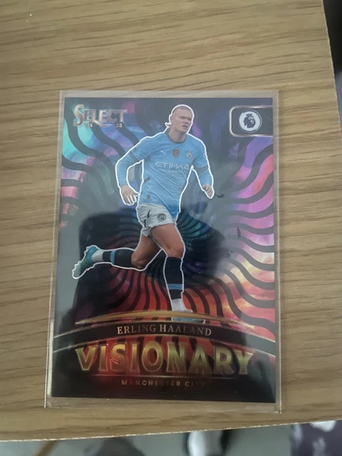 ERLING HAALAND 2024-25 Panini Select EPL Visionary Case Hit £26.70 ...