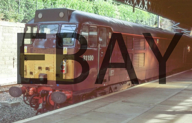 35MM RAILWAY SLIDE Class 31 31190 Copyright to Buyer £2.49 - PicClick UK