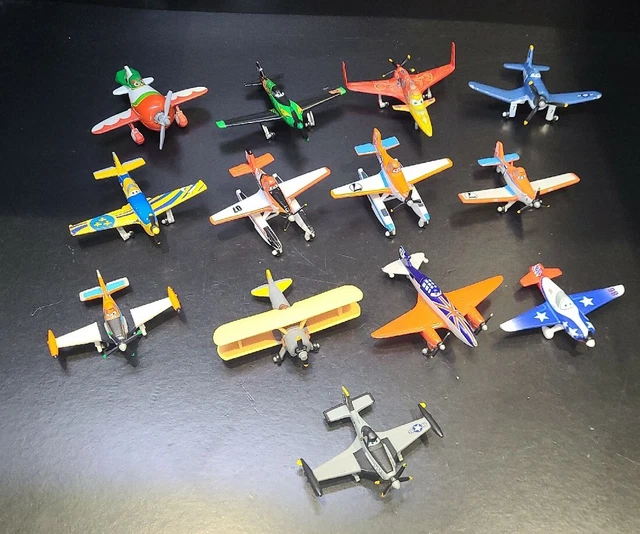 DISNEYS PIXAR PLANES No.7 Dusty Crophopper Metal Diecast Model Skipper ...
