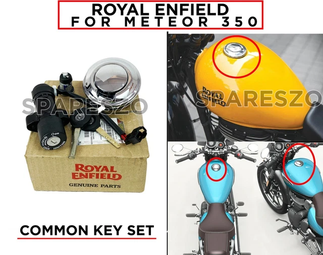 ROYAL ENFIELD METEOR 350 "Common Key Set" £41.08 - PicClick UK