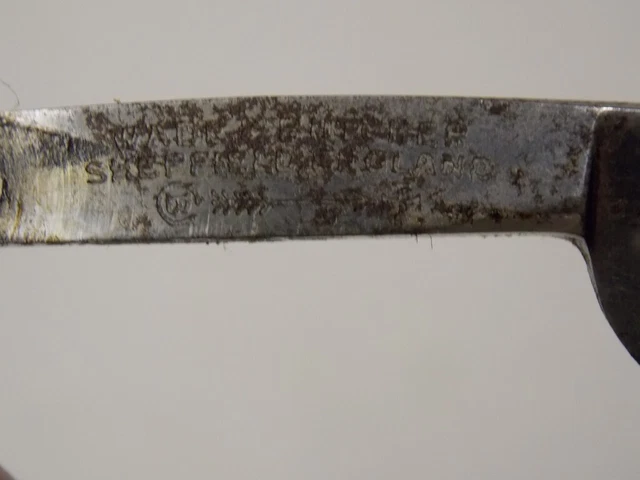 WADE & BUTCHER SPECIAL Straight Edge Shaver Sheffield England Vintage ...