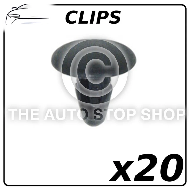 CLIPS TOYOTA GAMME: Agya - Hiace Référence: 11771 Paquet De 20 IN Plastique Sac EUR 41,52 ...