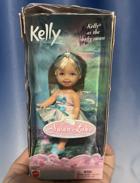 BARBIE SWAN LAKE Kelly as the Baby Swan 4" Doll - Mattel 2003 C352G £18 ...