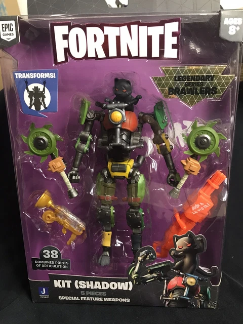 FORTNITE LEGENDARY SERIES Brawlers Kit Shadow Skin 7” Action Figure 5 ...